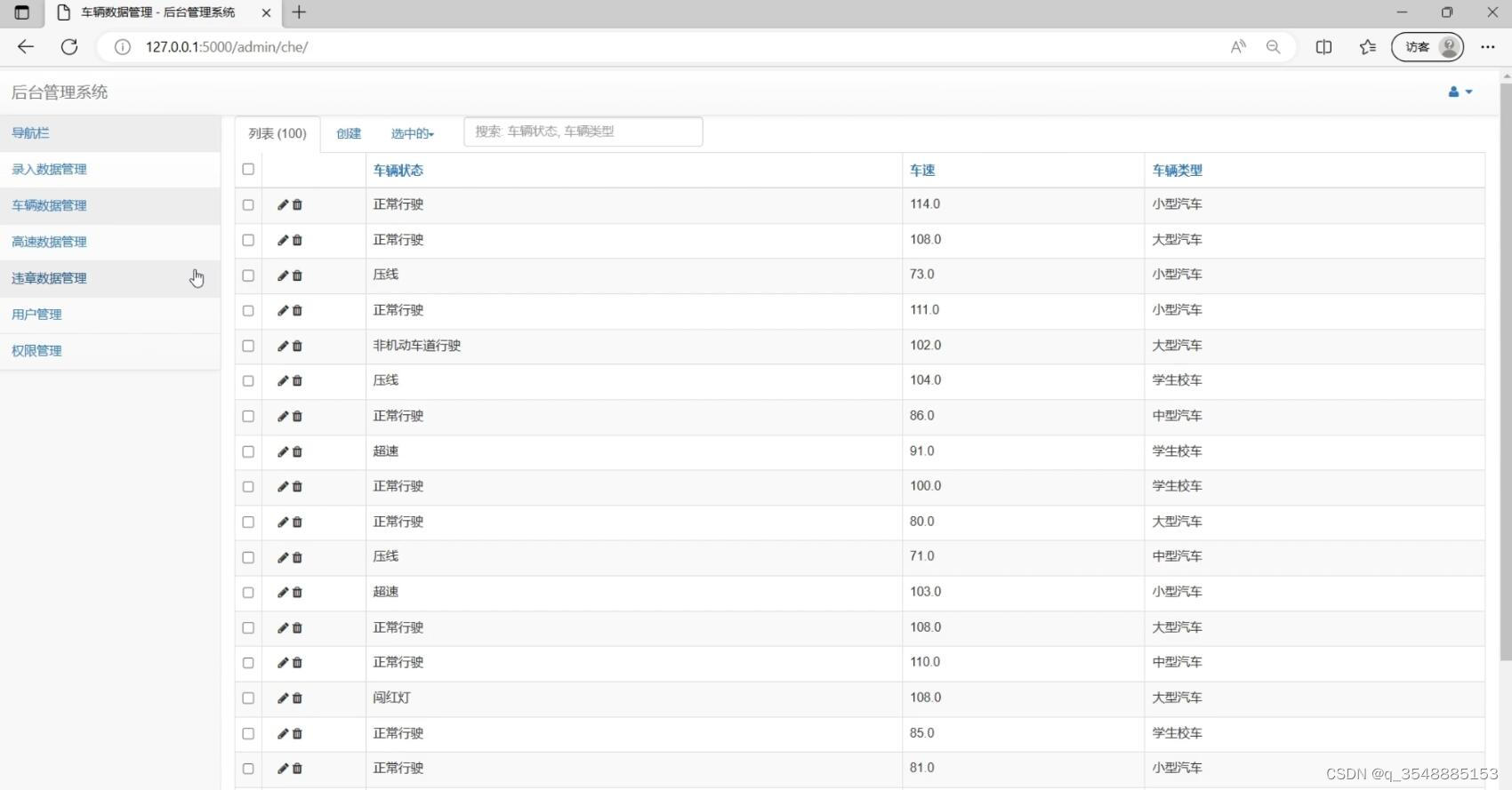 Python交通数据分析系统 智慧交通 实时监控系统 Flask框架(源码) Csdn博客