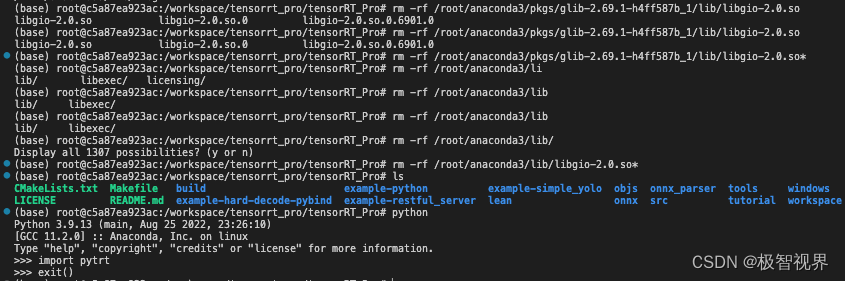 记录 | python报错：ImportError: /root/anaconda3/bin/../lib/libgio-2.0.so.0: undefined symbol: g_unix ...