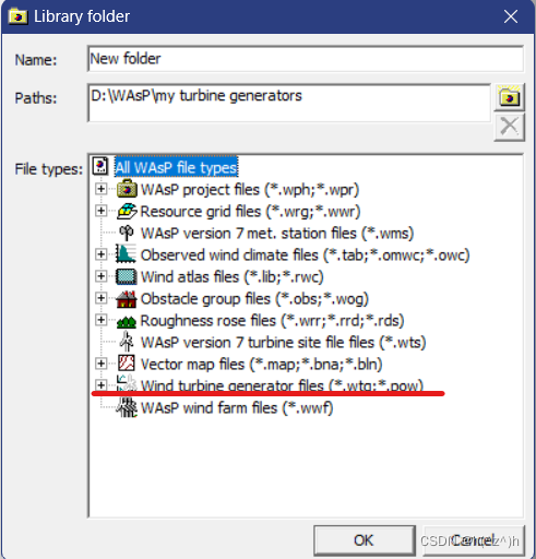 WAsP风能软件学习及踩坑纪录——WAsP turbine generators_wasp风电-CSDN博客