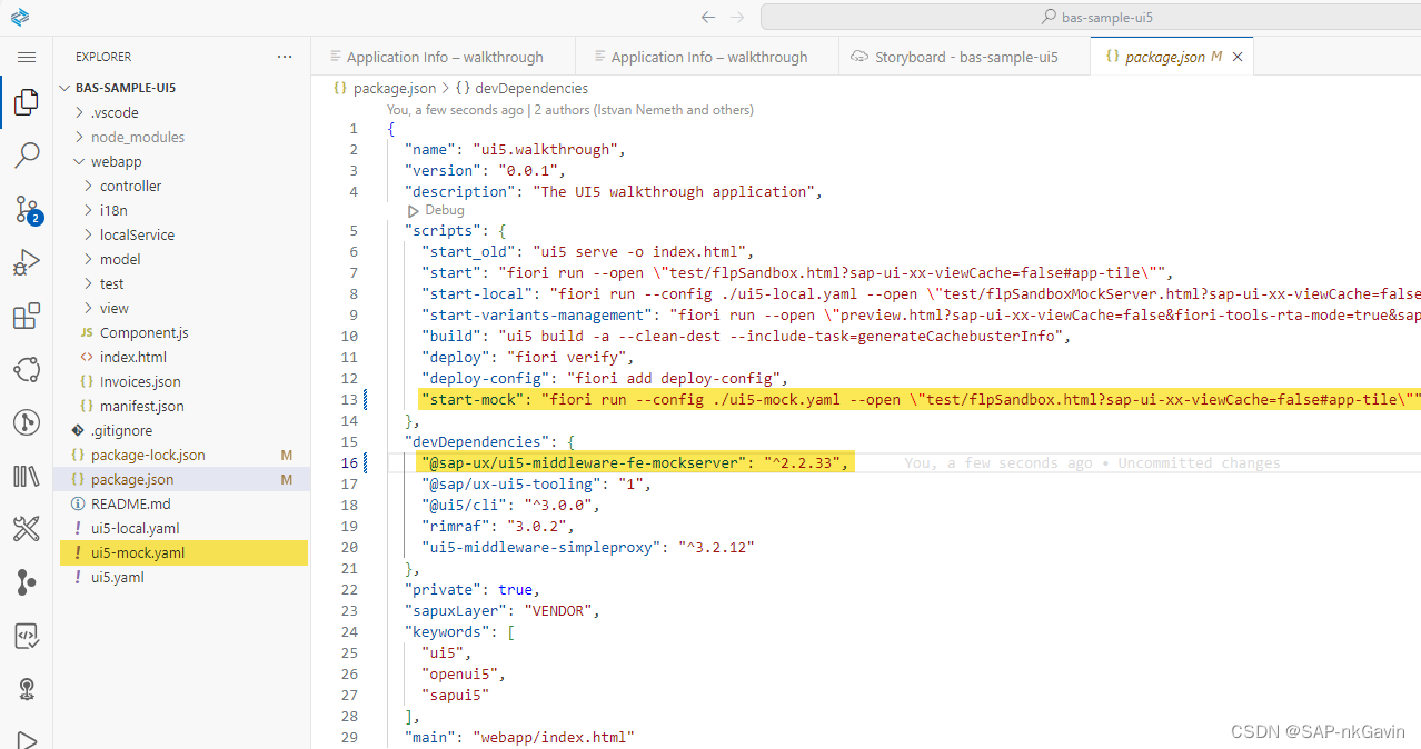 SAP Business Application Studio(BAS)中Mock Server, Layout Editor, Reusable Libraries的使用_sap-fe ...