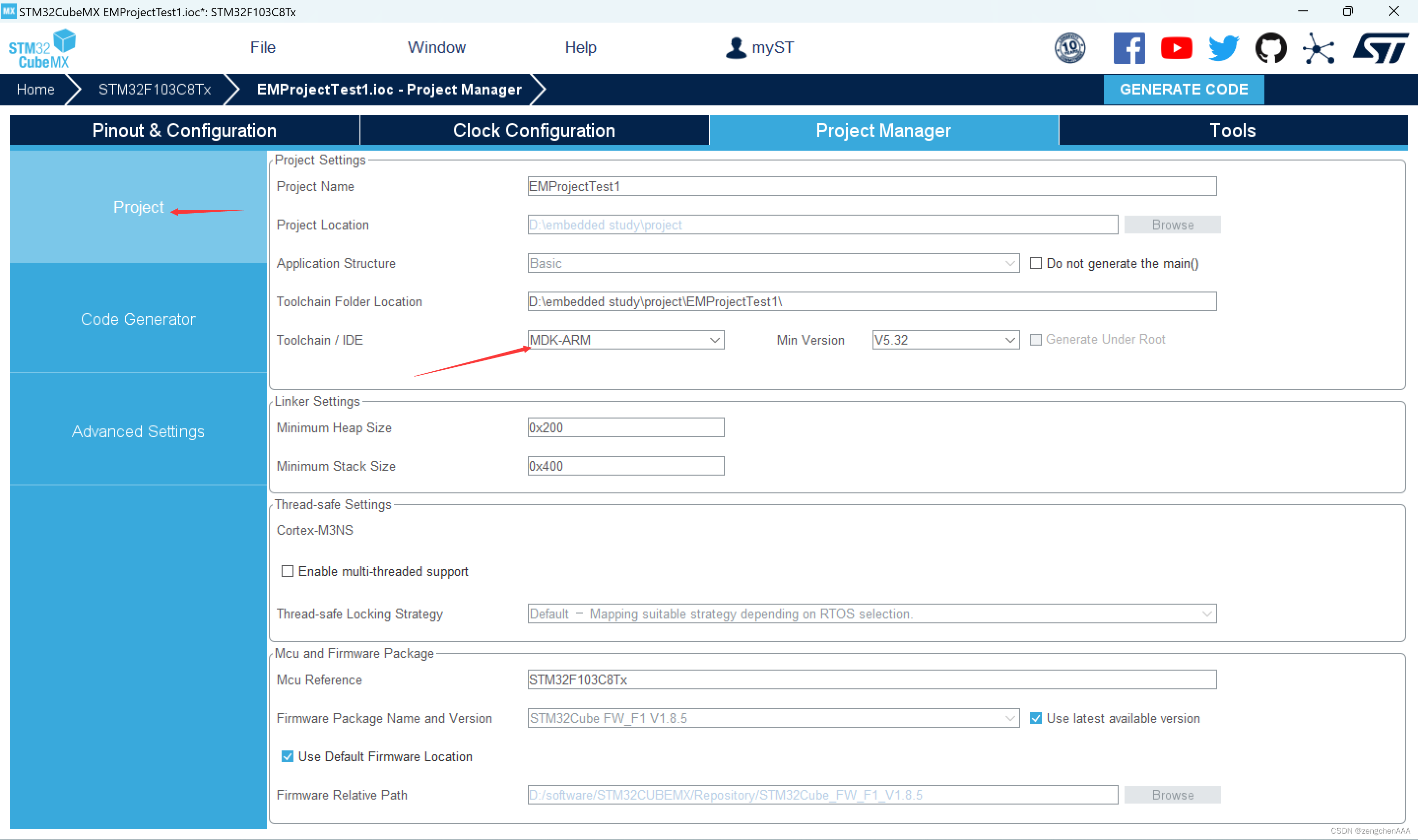 STM32CubeMX：配置HAL库串口并重定向 printf 和 getchar函数 （****）_hal库的重定向-CSDN博客