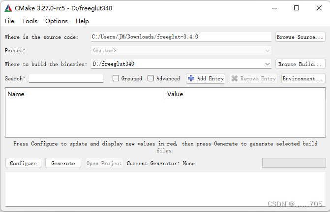 freeglut编译_vs2022编译freeglut-CSDN博客