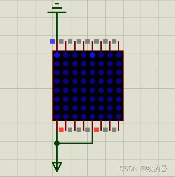MATRIX(8*8点阵屏)_8*8点阵显示对应代码-CSDN博客