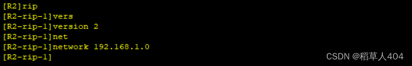 华为eNSP中RIP路由协议配置详解_ensp rip-CSDN博客