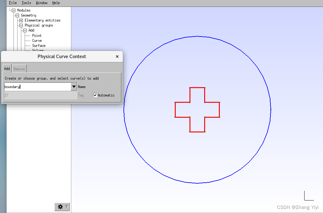 FEniCS学习笔记09：结合Gmsh设置边界条件_gmsh physical-CSDN博客