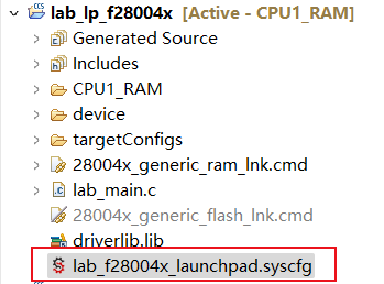 CCS Sysconfig学习（C2000）-CSDN博客