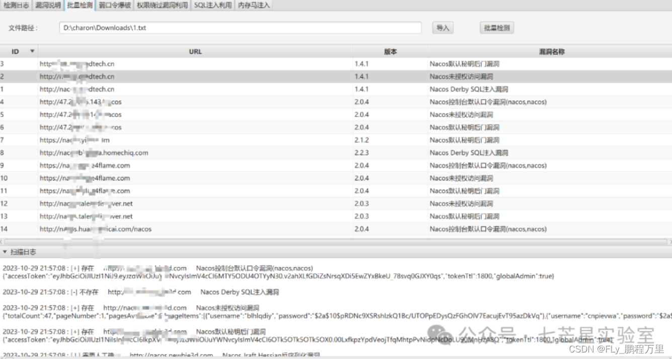 Nacos漏洞综合利用工具_nacos漏洞综合利用工具v6.0-CSDN博客