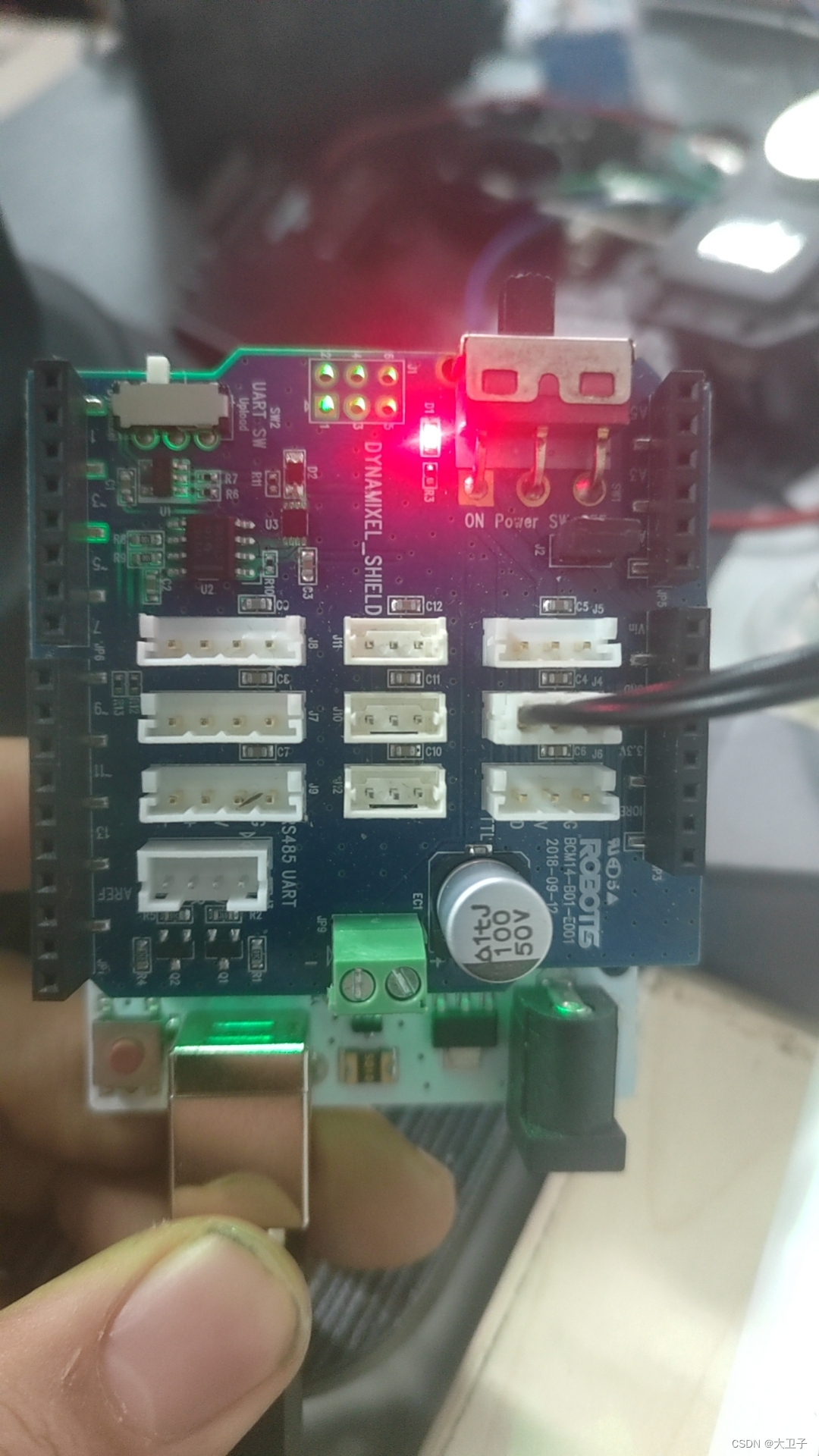 Dynamixel舵机MX使用案例-CSDN博客