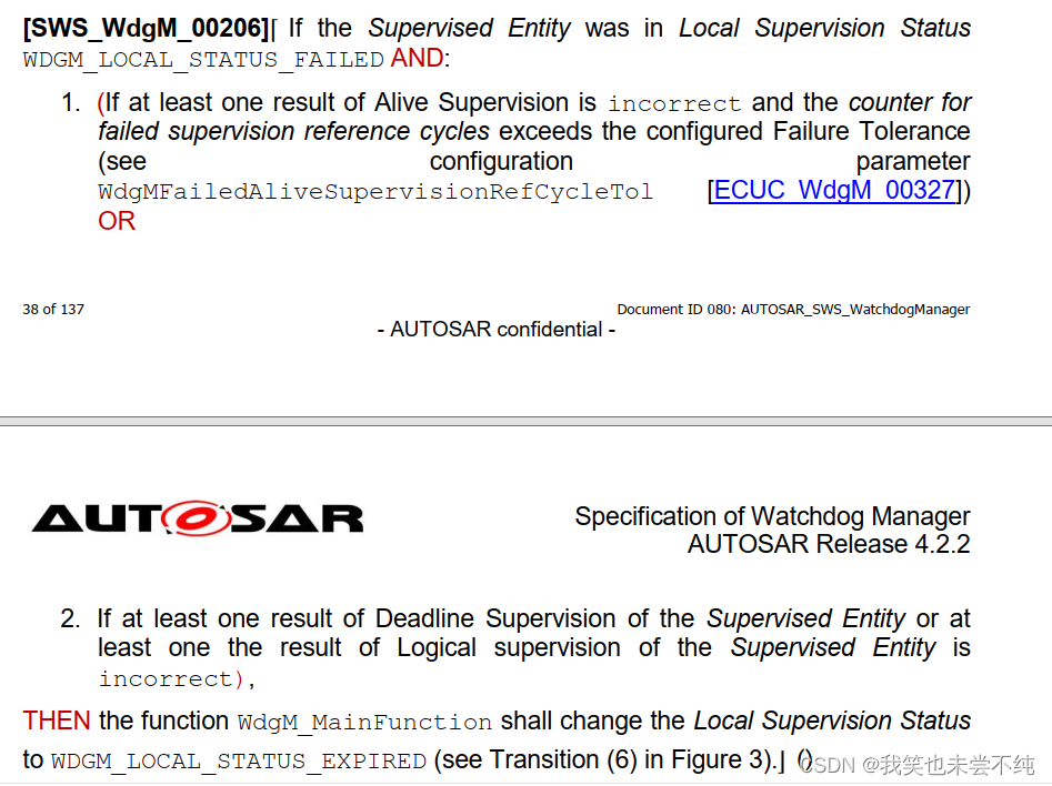 AUTOSAR架构下的看门狗学习（2）-WdgM_autosar cp看门狗三种监控模式-CSDN博客