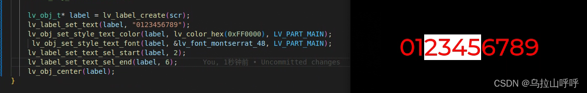 LVGL8.3 --lv_label 标签_lvgl label-CSDN博客