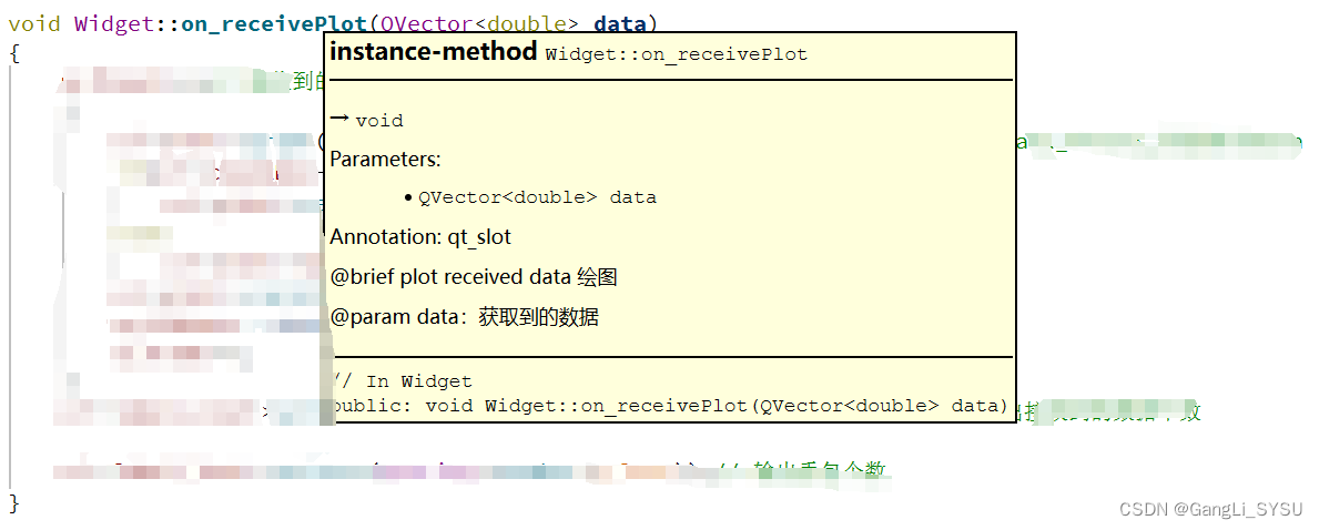 Qt中给代码注释的方法_qt 注释-CSDN博客