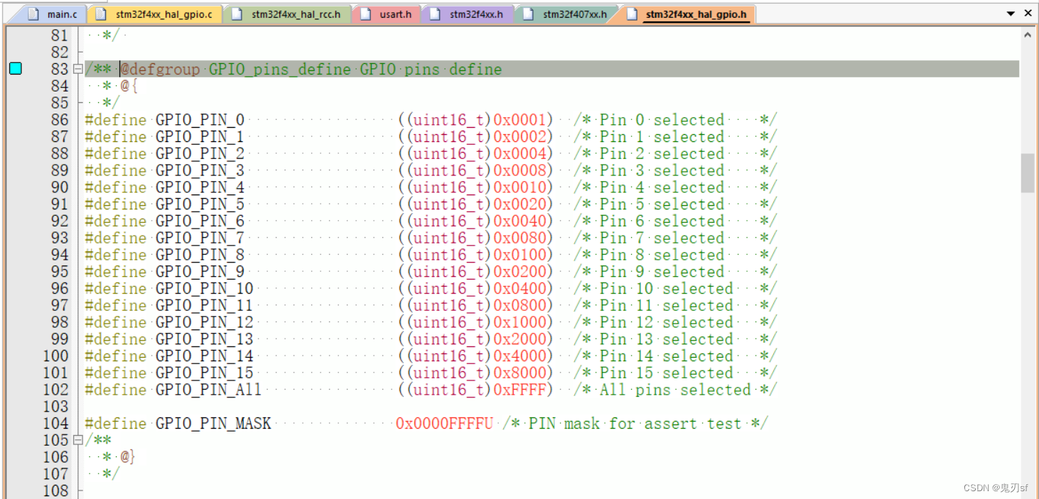 STM32F407ZGT6入门.18GPIO之点亮一个LED灯_stm32f407zgt6点亮led-CSDN博客