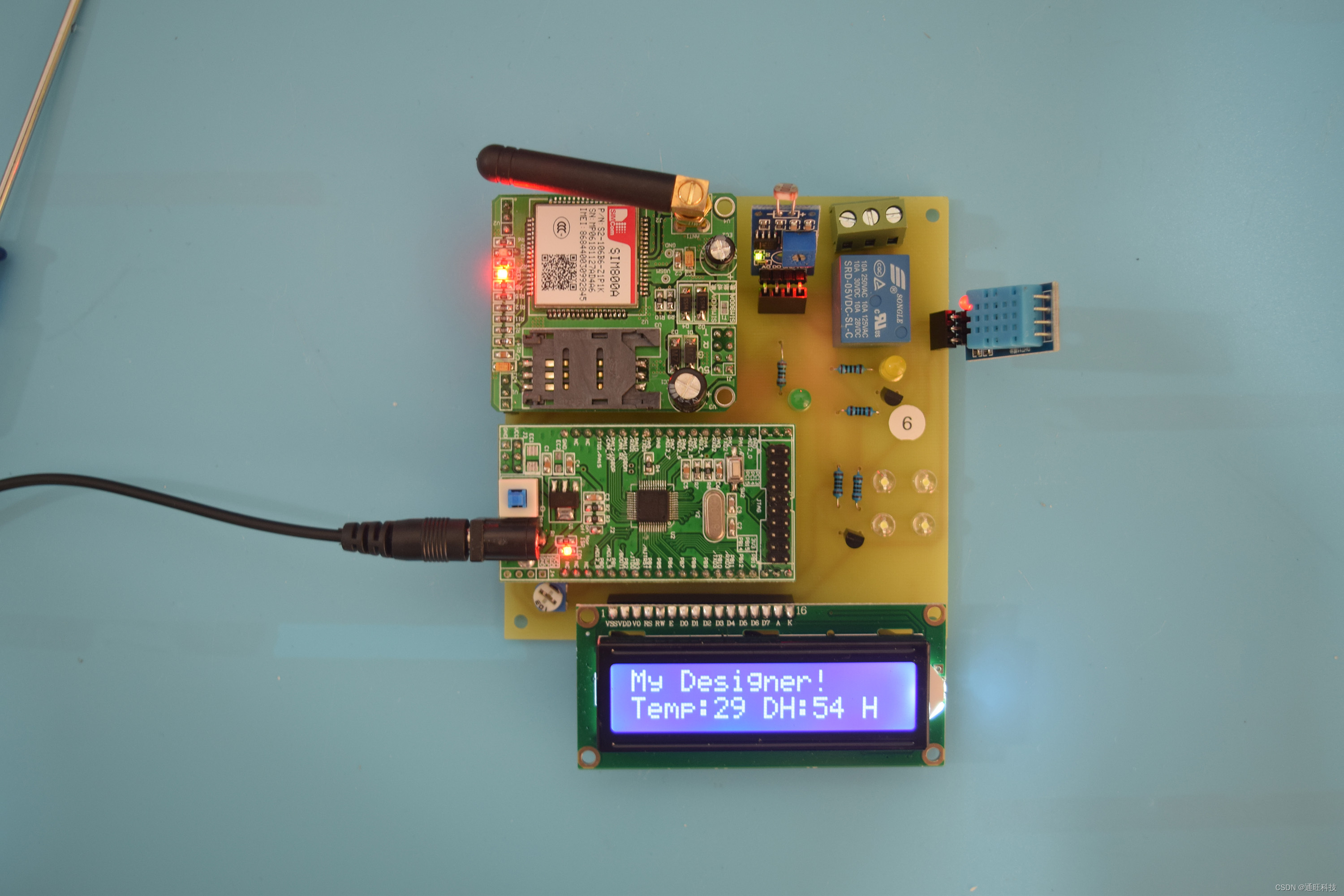 基于stm32单片机远程浇花花盆gsm短信浇水补光灌溉湿度设计62、短信远程浇水和补光灯控制。发送信息“jiaoshui”继电器打开可外接水泵 Csdn博客 