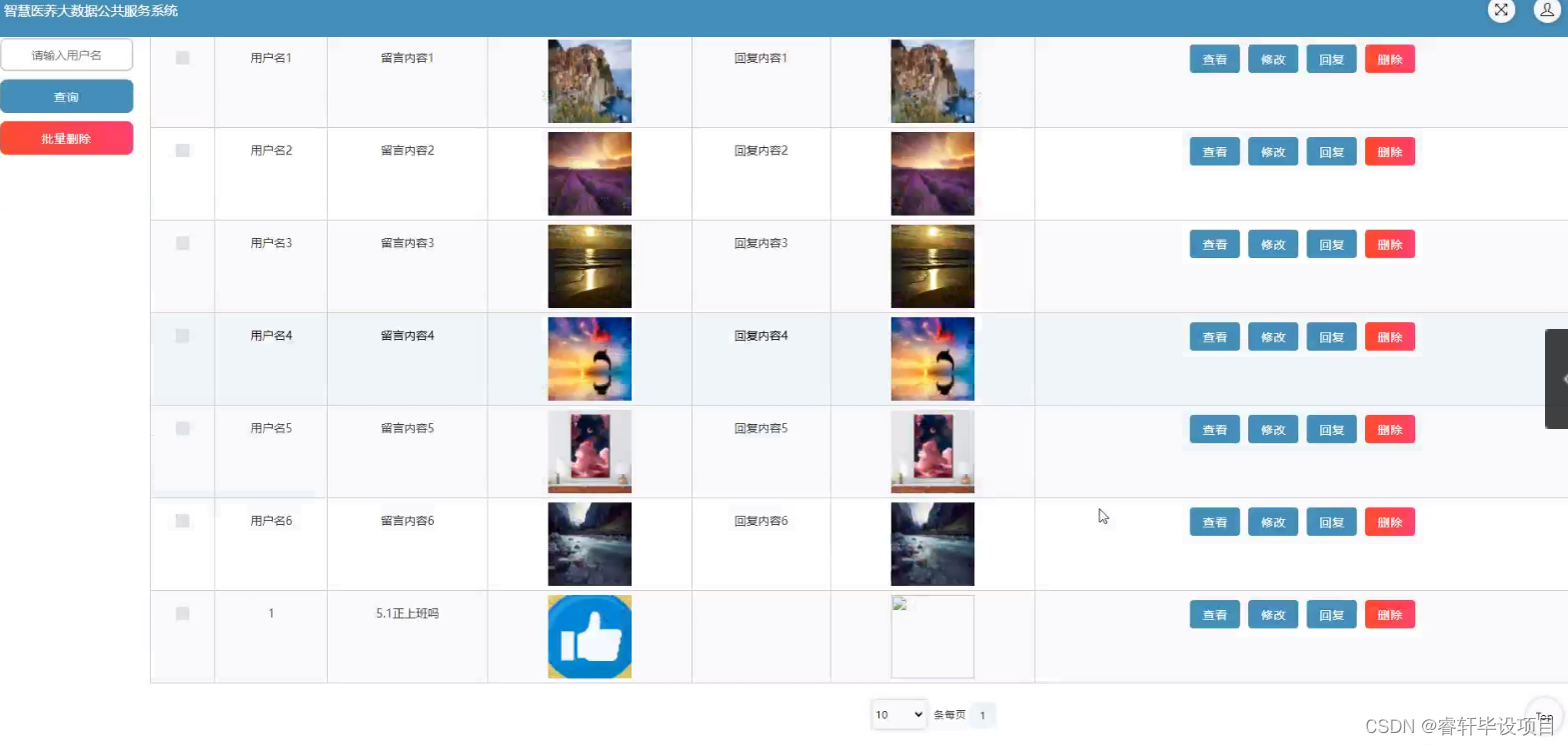 智慧医养大数据公共服务系统jspjavaspringmvcmysqlmybatisjava医养系统 Csdn博客