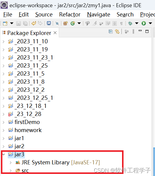 eclipse导入jar包的方法—导入mysql-connector-java-8.0.28为例_mysql-connector-java-8.0.28-bin.jar-CSDN博客