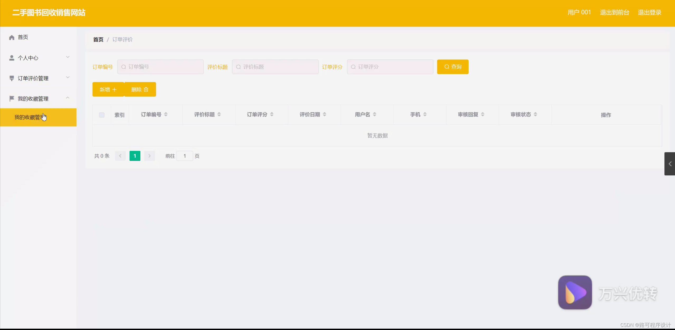 Java二手图书回收销售网站源码开题报告基于java的旧书交易网站 Csdn博客 