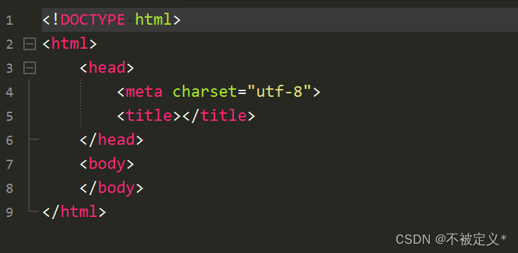 HTML简介及标签详解_html块壮结构标签-CSDN博客