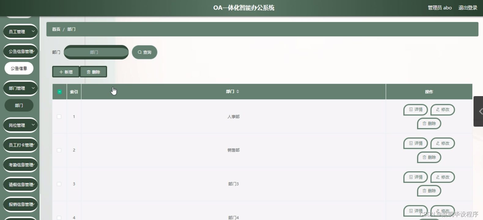 【附源码】计算机毕业设计oa一体化智能办公系统(javaspringbootmysqlmybatis论文基于java的oa自动化的设计与开发源代码 Csdn博客 7226