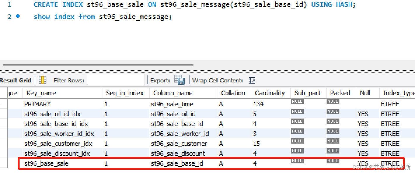 MySQL哈希索引的创建_mysql创建hash索引-CSDN博客