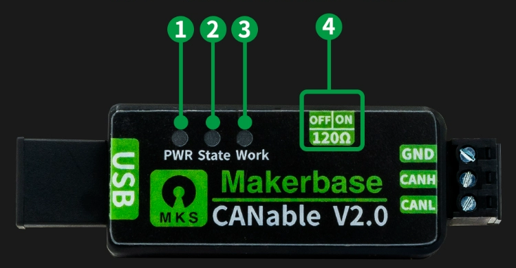 Makerbase CANable V2.0 产品简介_canable 2.0-CSDN博客