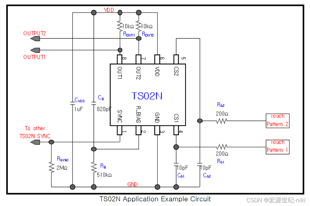 ADS代理 TS02N SOP-8 双通道电容式触摸芯片_ts02n应用电路-CSDN博客