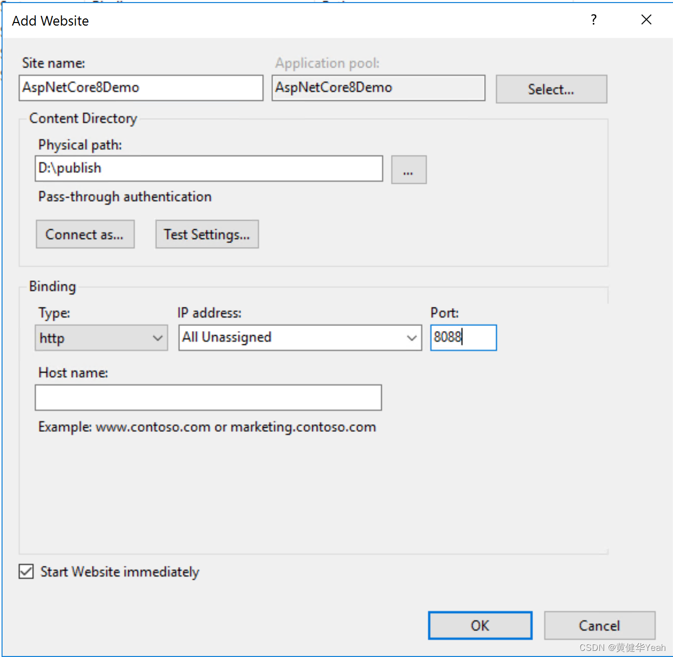 ASP.NET 8 发布部署之IIS部署_net8 部署iis-CSDN博客