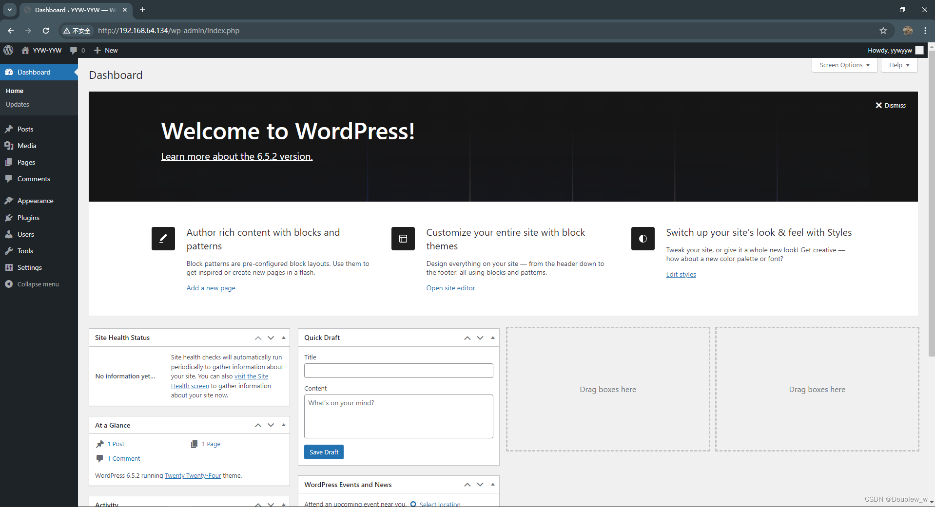 Ubantu 20.04.6快速部署LNMP环境搭建WordPress(apt源方式)_云服务器 ubuntu 配置nginx + php8.1-CSDN博客