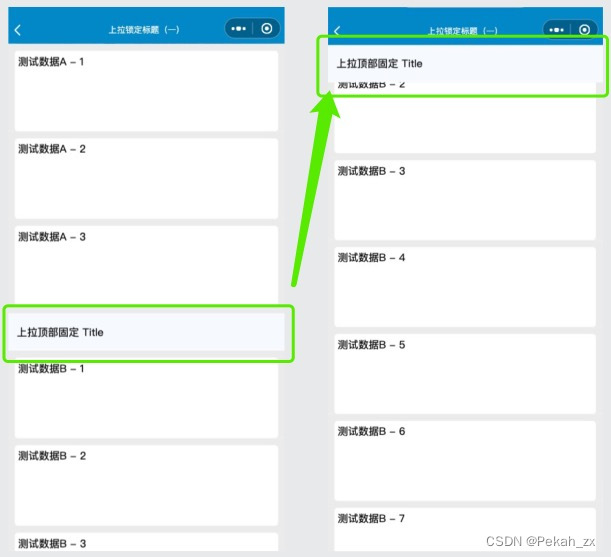 Uni App微信小程序页面滑动，副标题固定到顶部uniapp 滚动固定顶部 Csdn博客