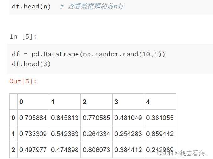 Pandas基础命令速查清单_pandas指令合集-CSDN博客