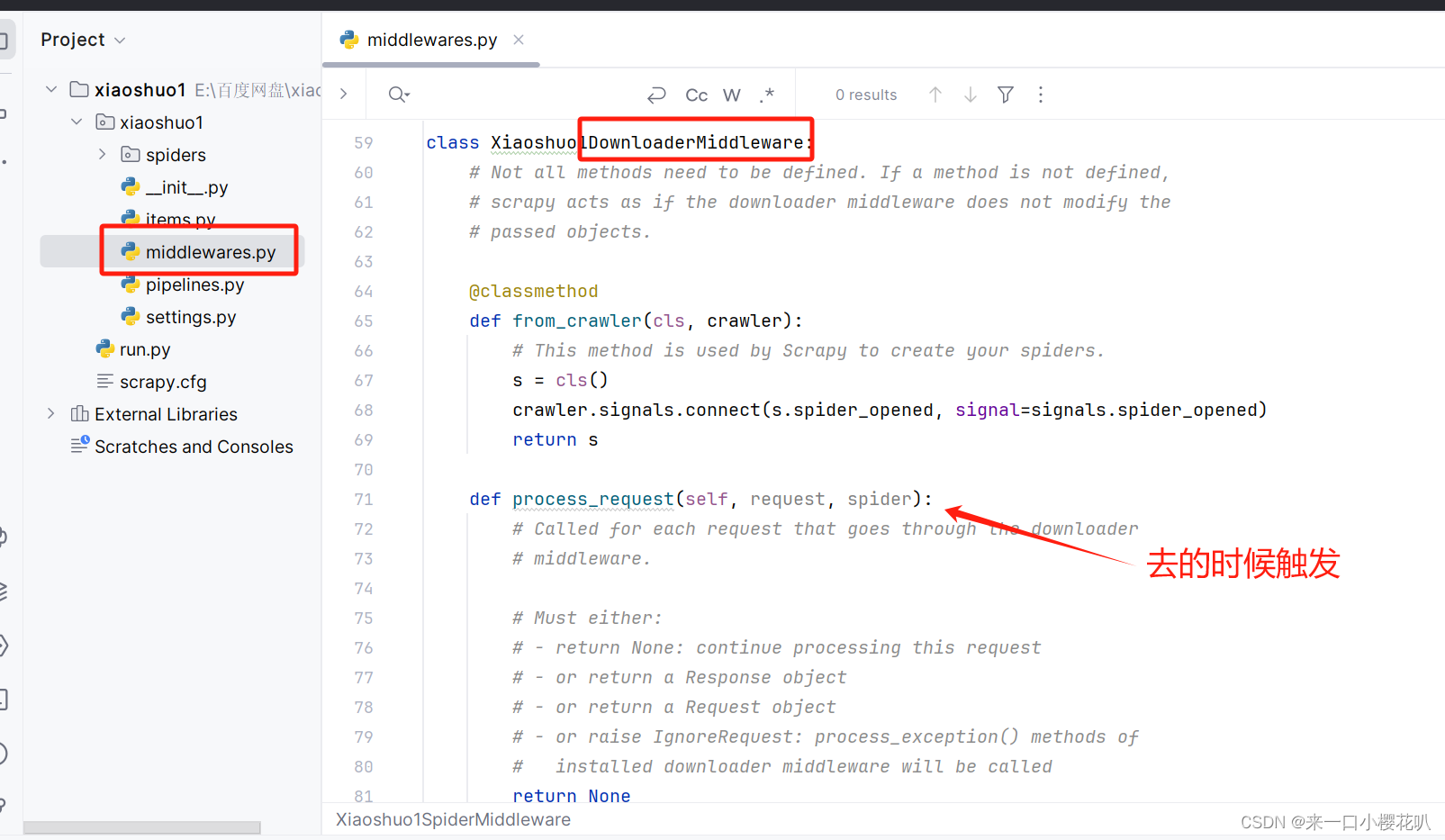 Scrapy框架——Downloader Middleware_基础爬虫框架模块downloader-CSDN博客