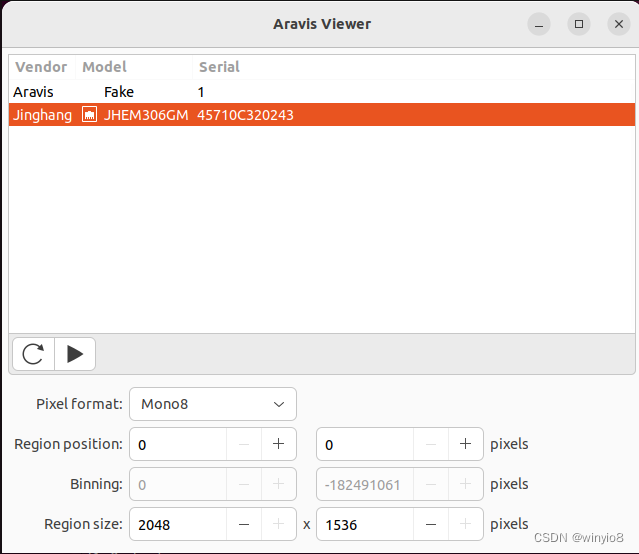 用开源Aravis访问工业相机-CSDN博客