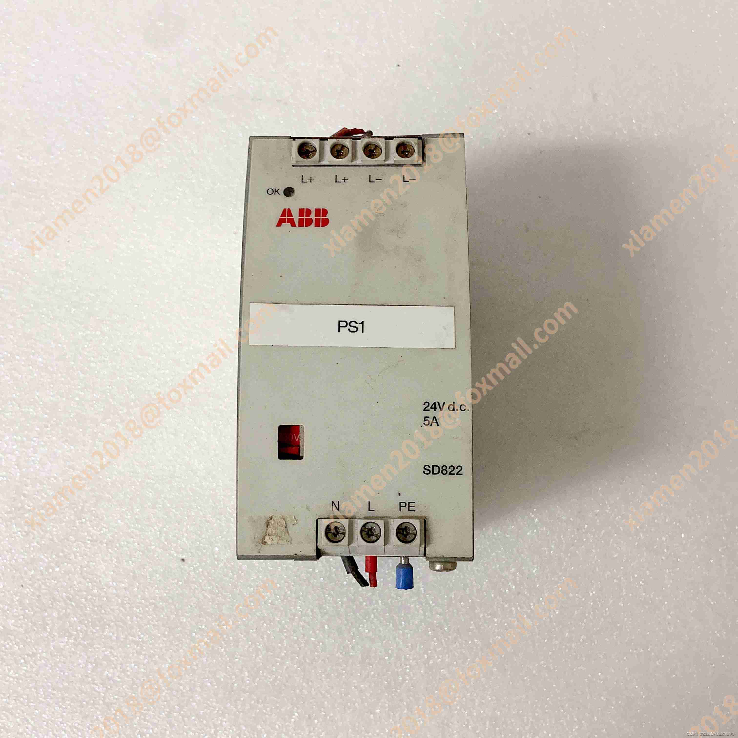 ABB SD822 3BSC610038R1 电源装置模块-CSDN博客