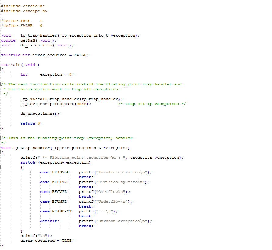 Tricore floating-point exceptions trap_tricore trap 地址-CSDN博客