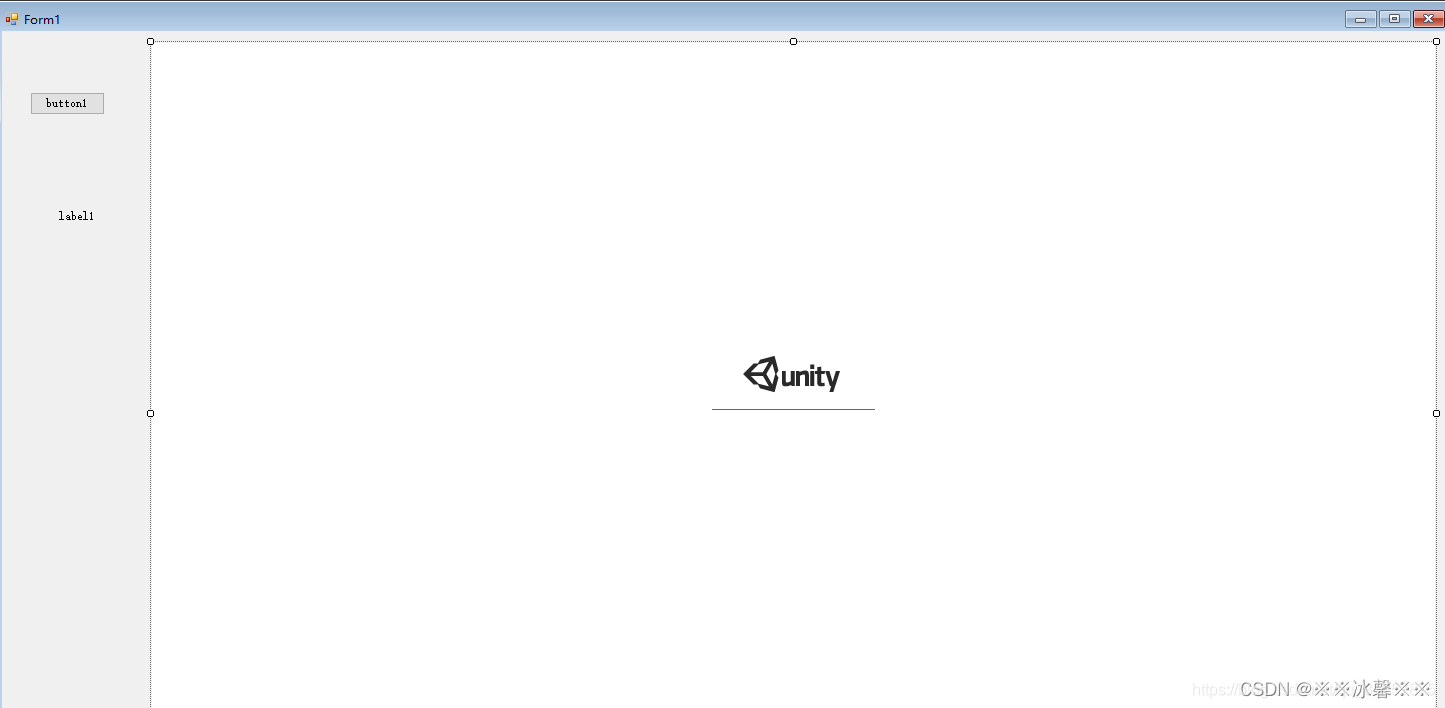 winform内嵌unity与传参-CSDN博客