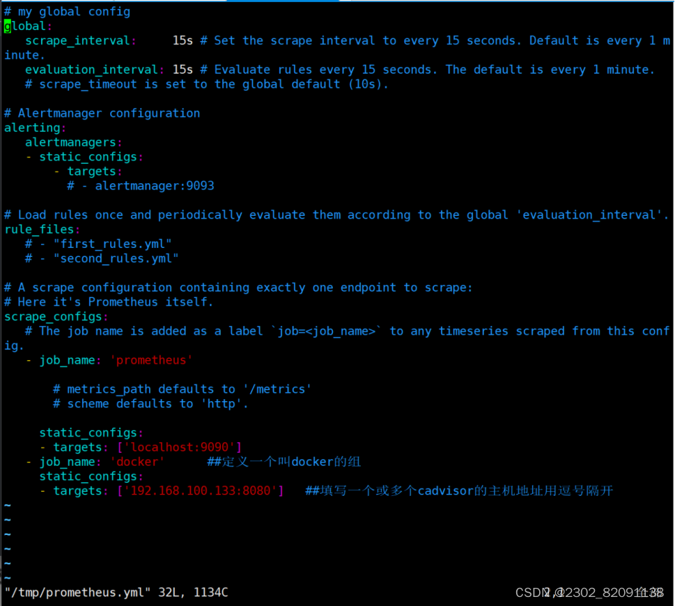 Cadvisor +Prometheus+Grafana_grafana cadvisor-CSDN博客