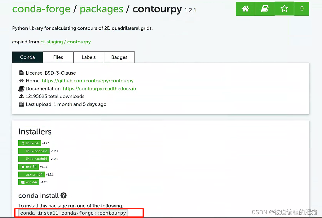 配置pykg2vec卡在contourpy包安装失败_contourpy安装失败-CSDN博客