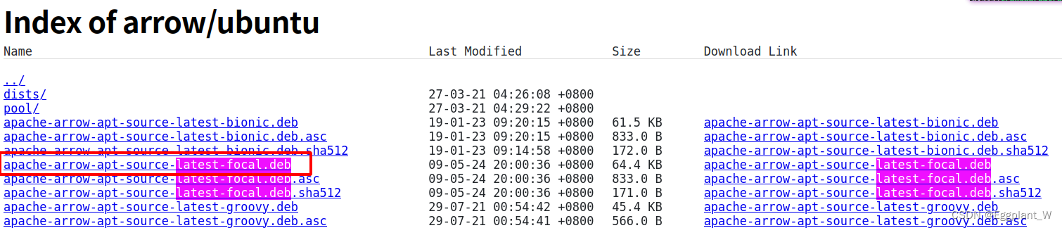 Ubuntu 20.04 安装 apache arrow 9.0.0（非源码编译）_arrow ubuntu-CSDN博客