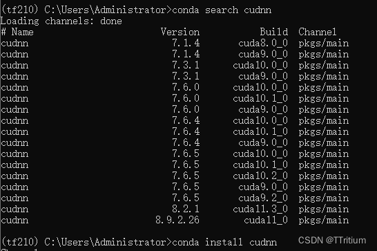 如何重头通过conda安装tensorflow-2.10-GPU版本，配置环境_tensorflow阿里镜像安装-CSDN博客