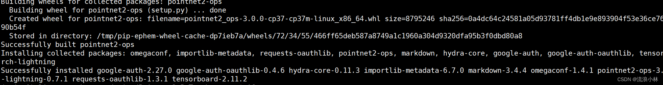 ERROR: Failed building wheel for pointnet2-ops解决方法-CSDN博客