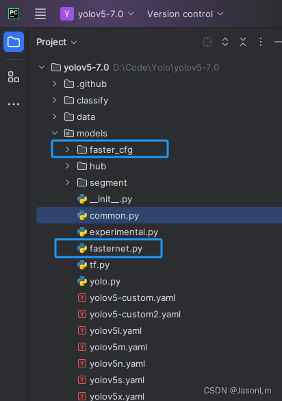 YOLOv5s替换BackBone为FasterNet-保姆级教学_yolov5中修改fasternet-CSDN博客