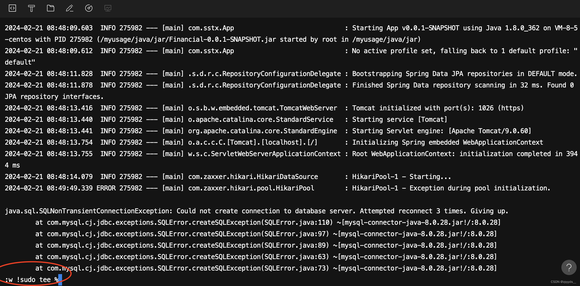 当您在Vim编辑器中遇到 E45: ‘readonly‘ option is set (add ! to override) 错误_e45: 'readonly' option is set ...