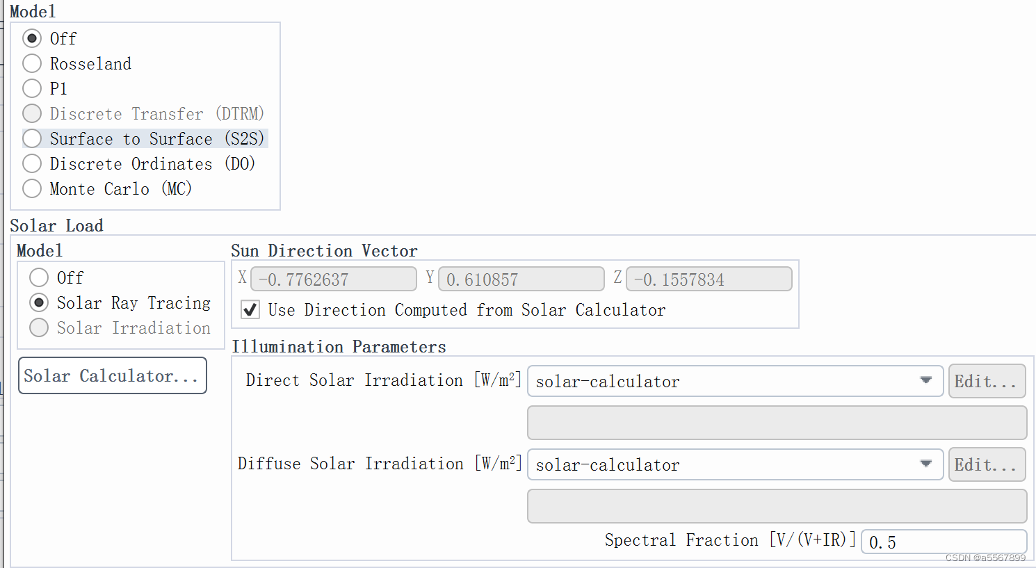 【Fluent】太阳辐射模型—Solar Ray Tracing_fluent太阳辐射-CSDN博客