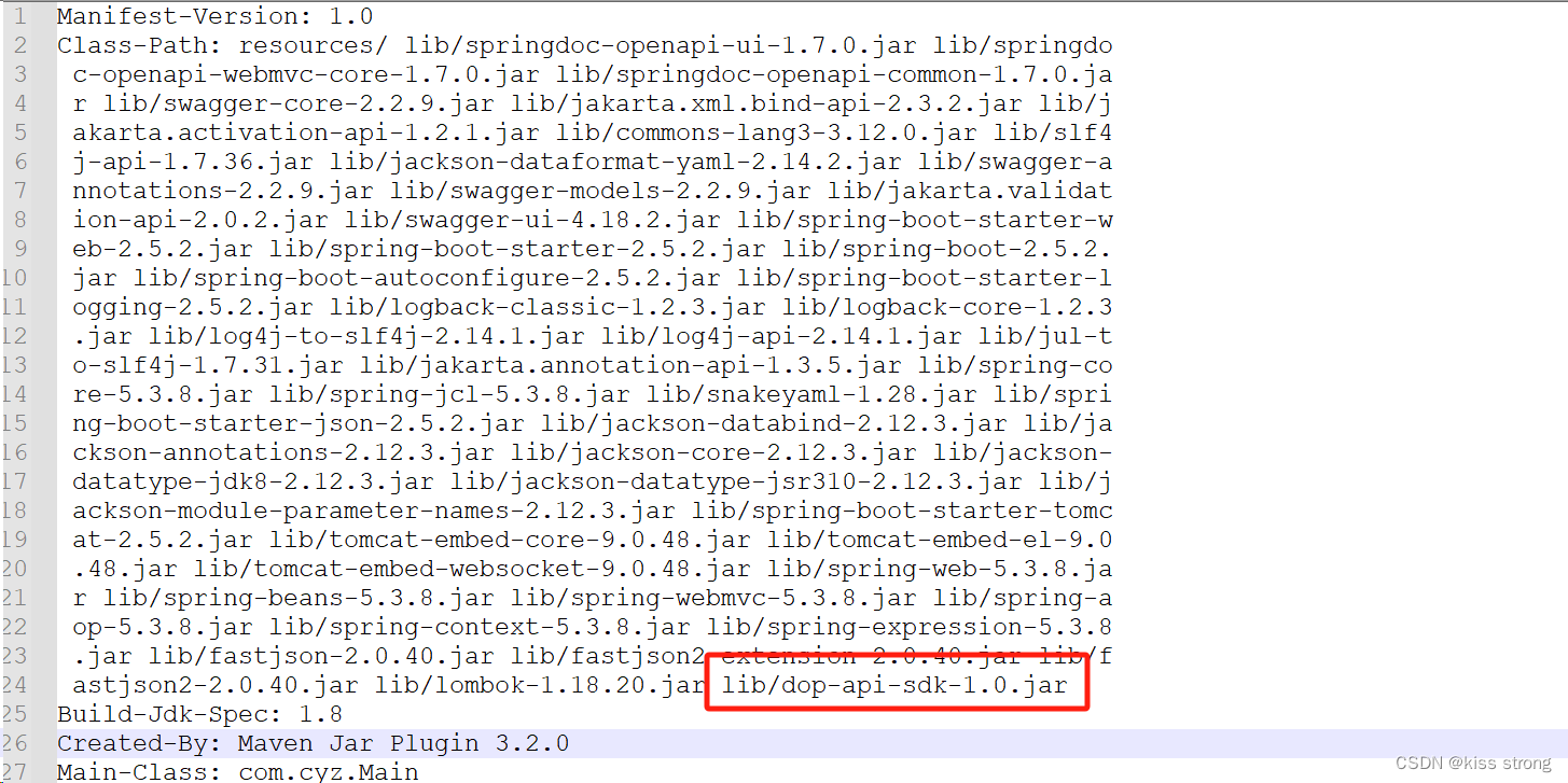 maven打包（打成一个可执行jar）和（单独打包resource和lib）_maven打包lib-CSDN博客
