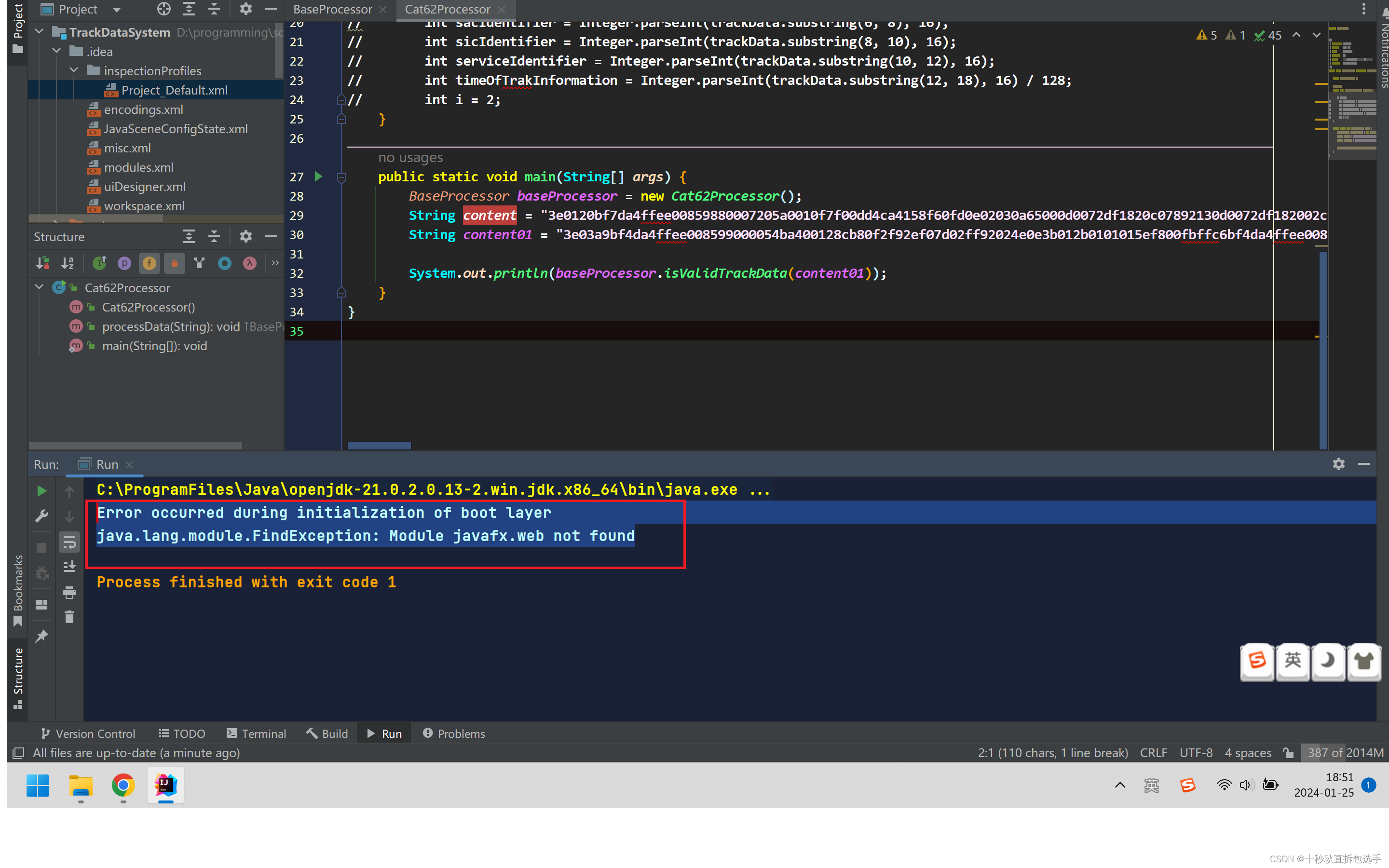 Error occurred during initialization of boot layerjava.lang.module.FindException: Module javafx ...