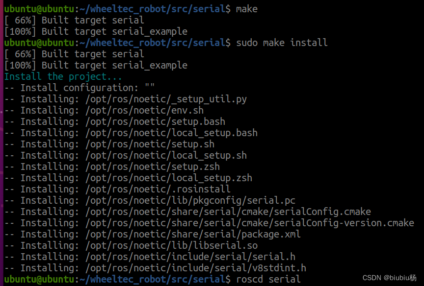 【树莓派4B】ubuntu20.04-ROS-noetic无法安装serial串口通信_ros-noetic-serial-CSDN博客