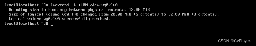 Linux命令之LVM逻辑卷管理器pvcreate,vgcreate,lvcreate,lvdisplay,lvextend,vgremove,vgextend,pvremove,lsblk的 ...