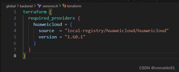 IaC基础设施即代码：使用Terraform 连接huaweicloud华为云 并创建后端OBS_terraform 华为云-CSDN博客