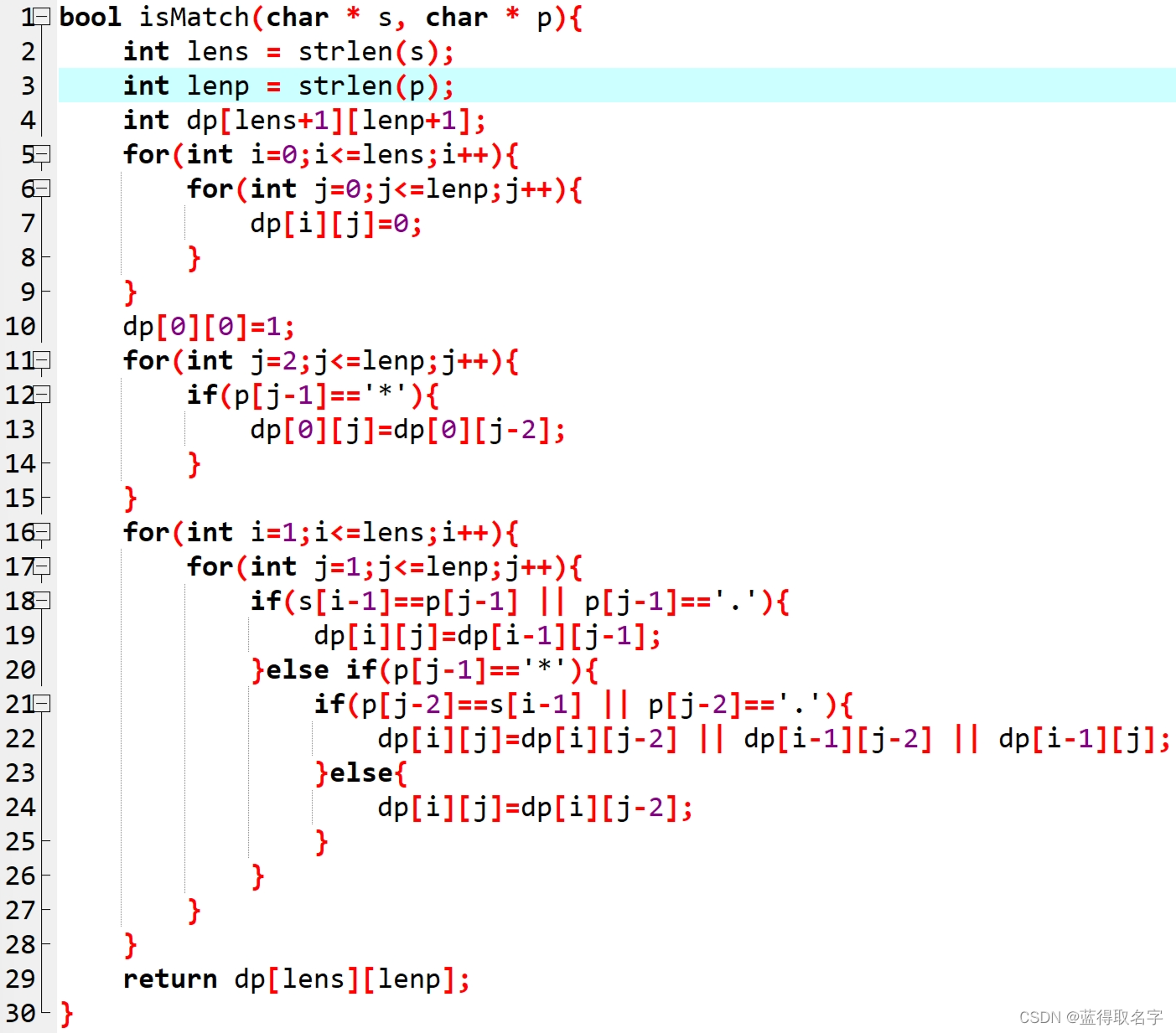 Leetcode 第十题 正则表达式匹配 笔记 Csdn博客 7095