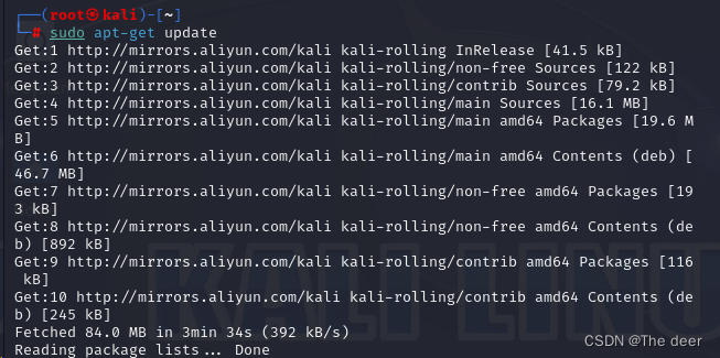 kali安装docker时，出现Reading package lists... DoneBuilding dependency tree... DoneReading state ...