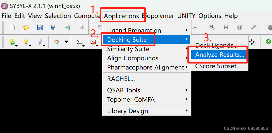 使用SYBYL对接(Docking)后没弹出Results Browse窗口？_sybyl中分子对接docking结果显示所有引擎报道错误怎么 ...